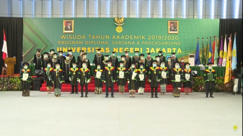 UNJ Luluskan 1.911 Wisudawan Tahun Akademik 2019/2020 Melalui Prosesi ...