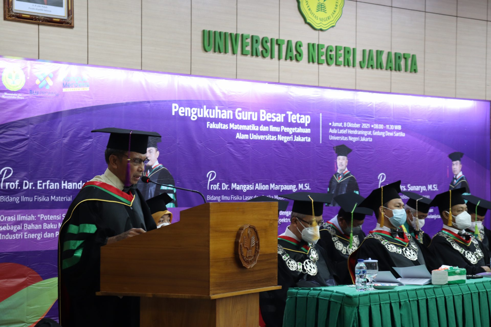 Prof. Sunaryo: Pendidikan Fisika Lingkungan Menciptakan Individu ...